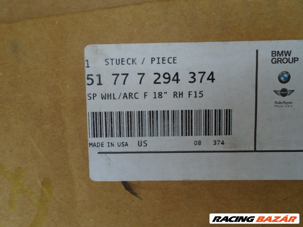 [GYÁRI ÚJ] BMW - Jobb első sárvédő ív / F15 / X5 | Racingbazar.hu